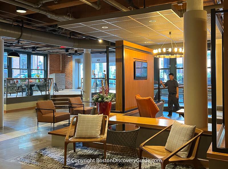 Renaissance Boston Waterfront Hotel Map